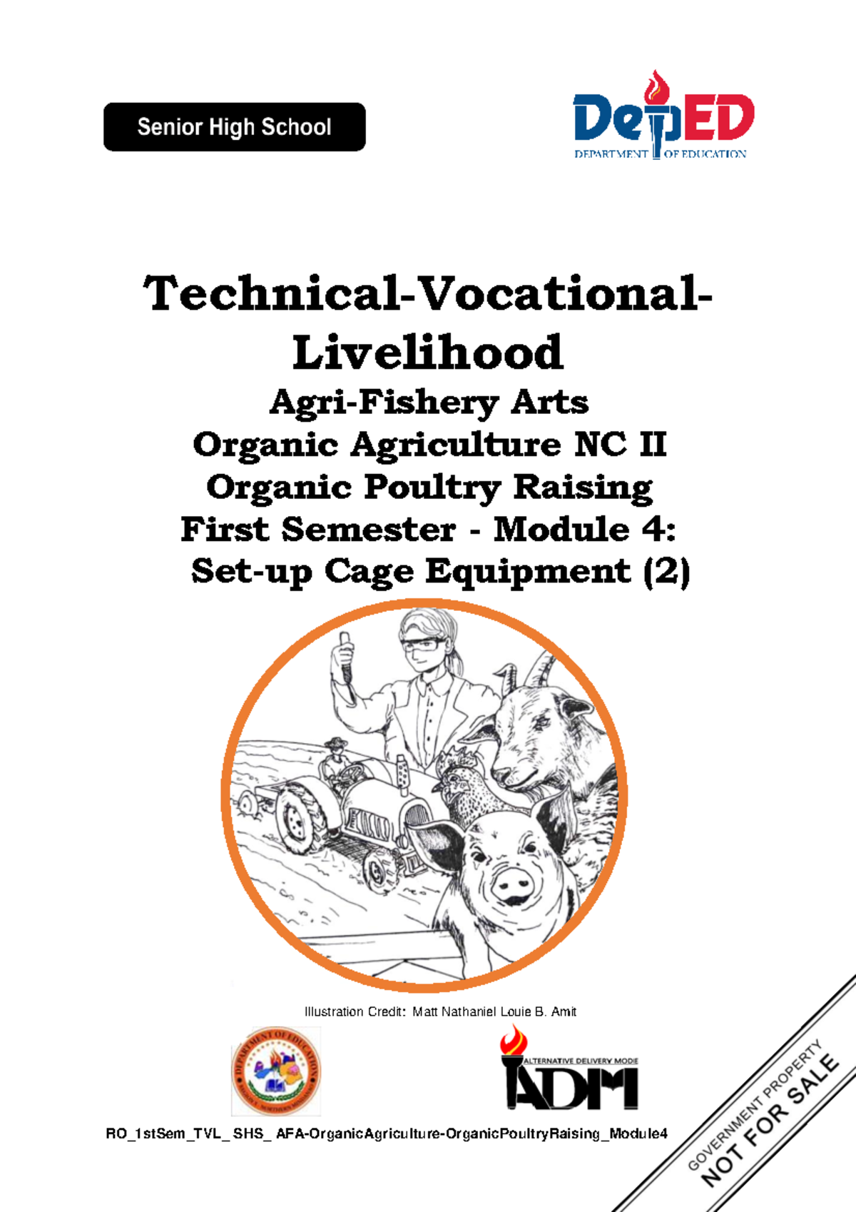 Tvl afa organicagriculture ncii organicpoultryraising 1stsem mod4 set ...