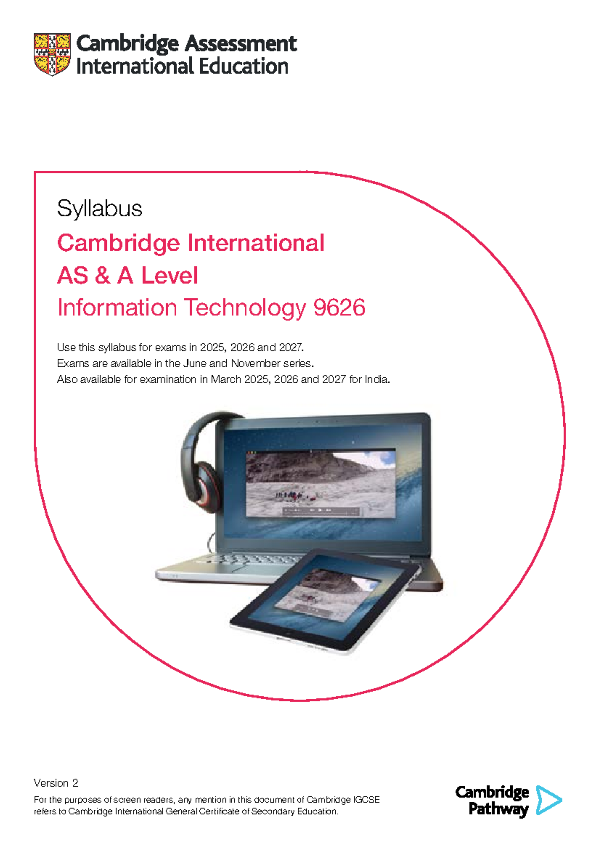 662482 2025 2027 syllabus - Syllabus Cambridge International AS & A ...