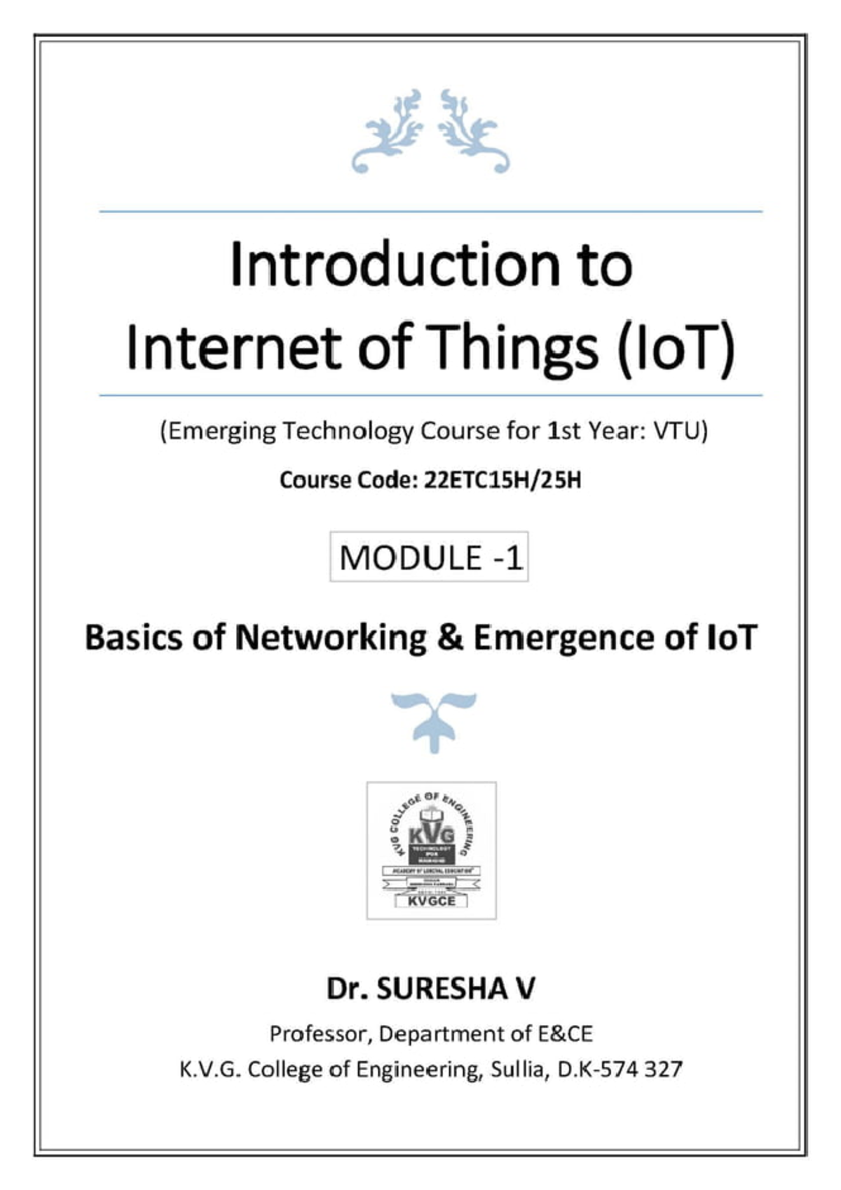 Iot notes - Pls don’t study this - Engineering Mathematics – III - Studocu