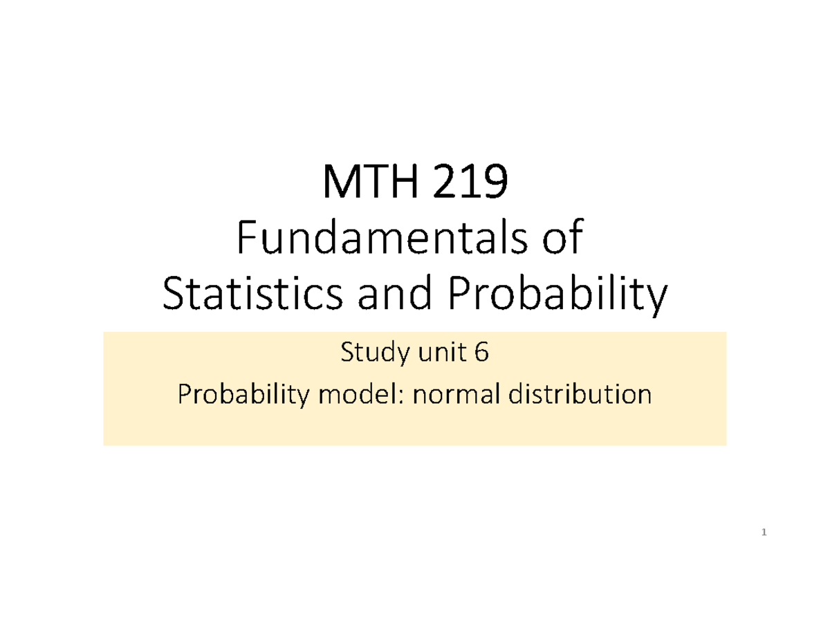 MTH 219 July 2022 talk 6 - MTH 219 July 2022 talk 6 - MTH 219 ...