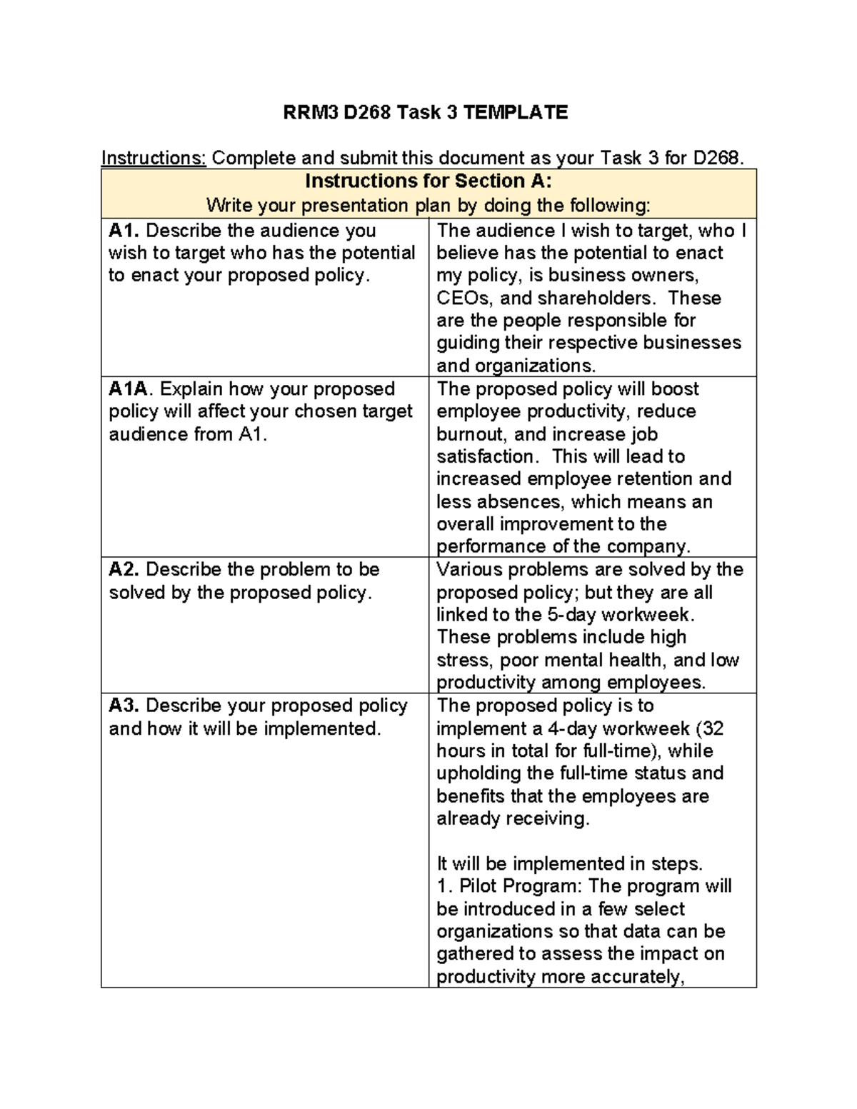 RRM3 D268 Task 3 Template - RRM3 D268 Task 3 TEMPLATE Instructions ...