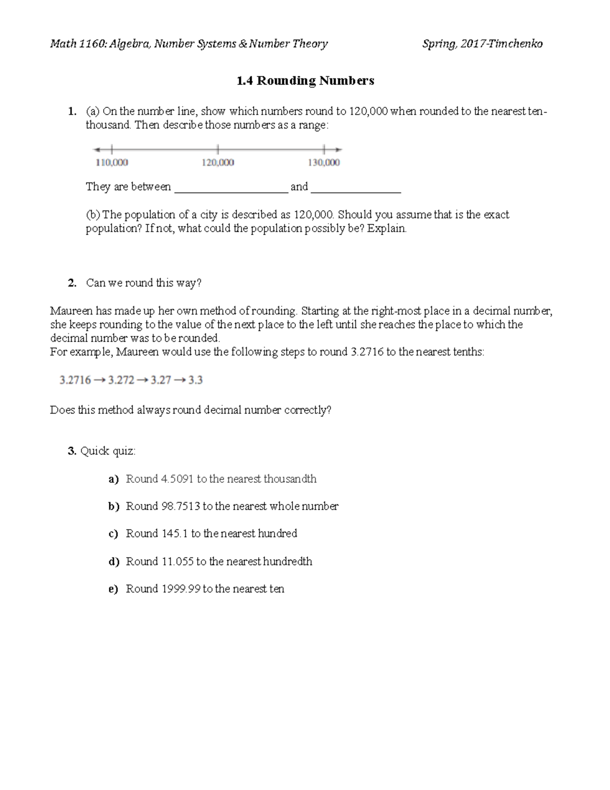 1.4 2.2 Activities - Notes from class. - Math 1160: Algebra, Number ...