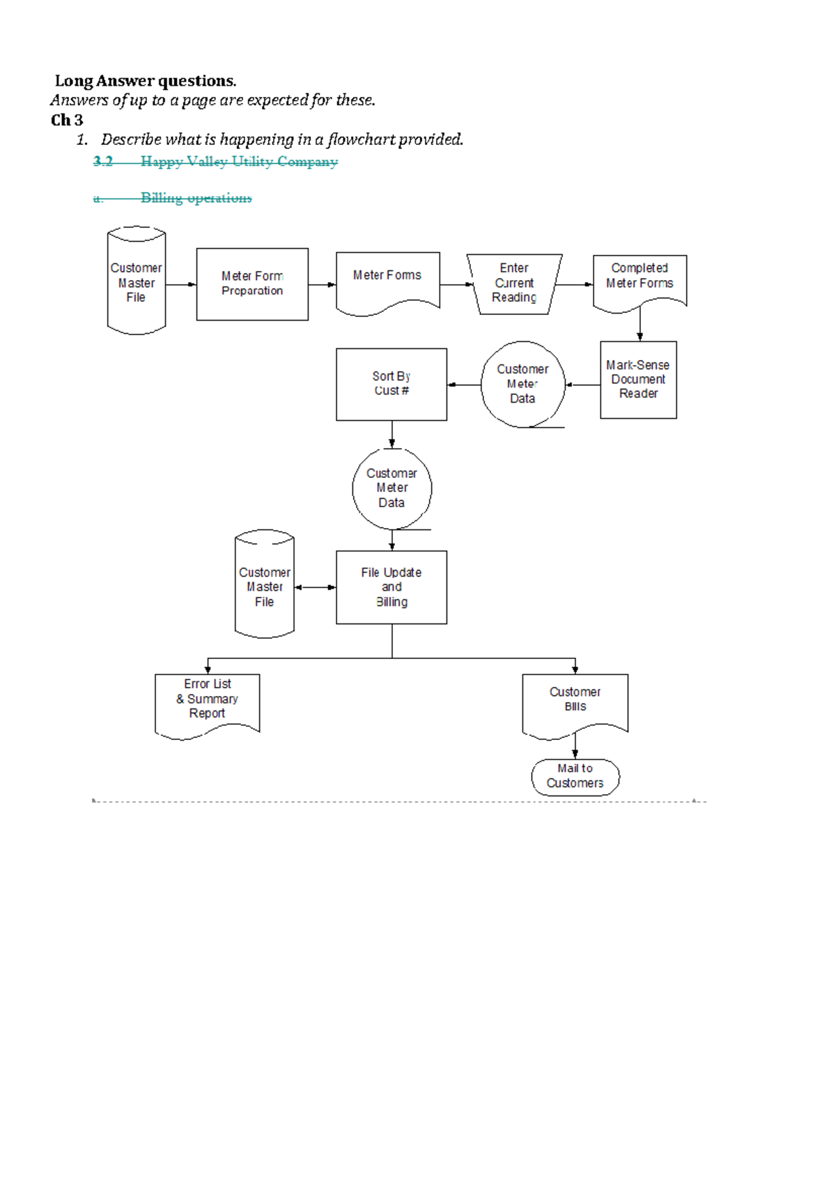 Long Answer questions - 123 - Long Answer questions. Answers of up to a ...