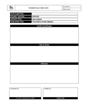 Dafac Revised FORM - Jbvfyjn - DEPARTMENT OF SOCIAL WELFARE AND ...