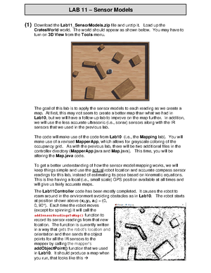 Example 3-Object-Outline - OBJECT OUTLINE Project Check-in COMP2406 ...