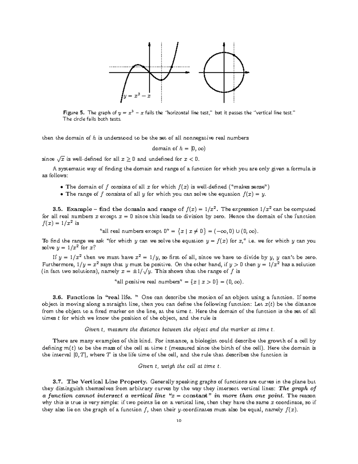 Free221-10 - Calculus - Chapter 1 -Numbers and Functions - Page 6 - y=x ...