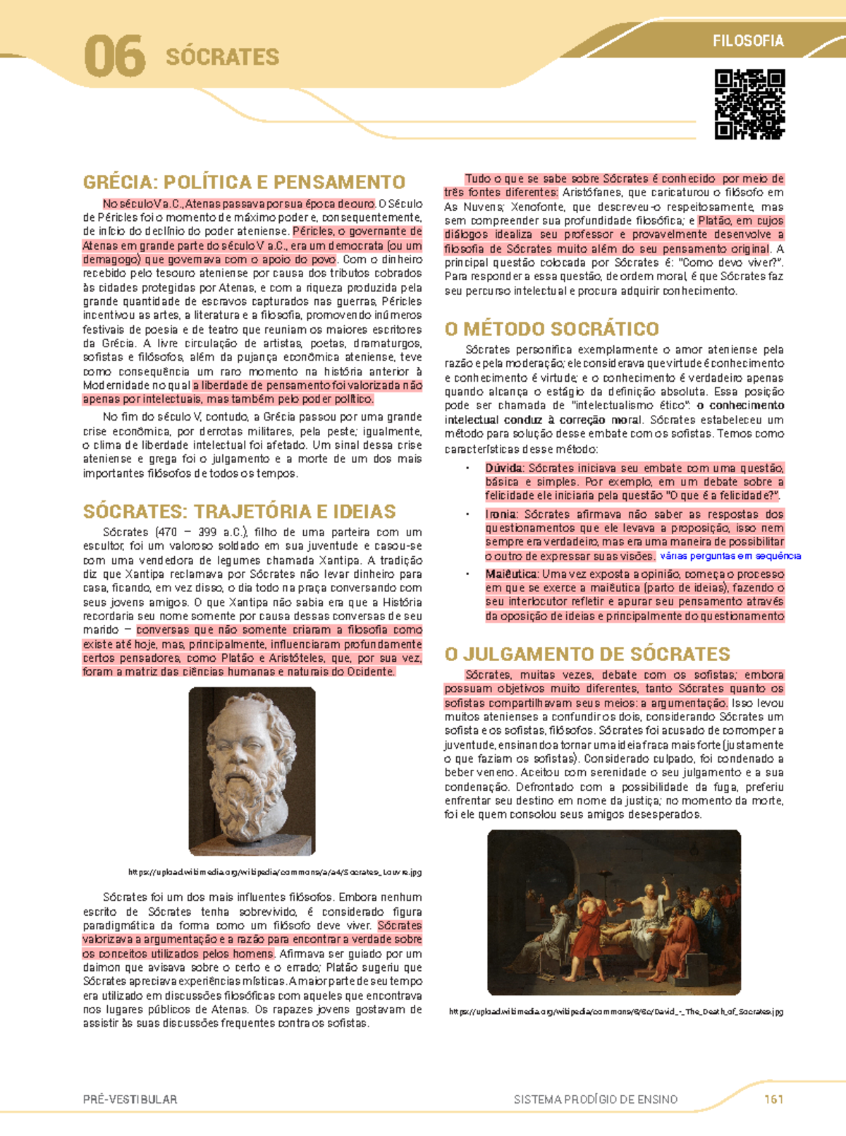 Sócrates - this is just an example. - FILOSOFIA SÓCRATES 06 GRÉCIA ...