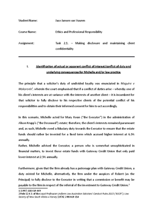 EPR T3 A1 - PLT - Ethics and Professional Responsibility Task 3 ...