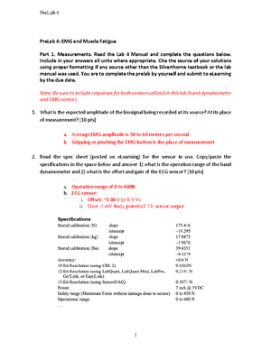 Thermoregulation Lab BMEN 3130 - Thermoregulation Lab Report (Cold ...