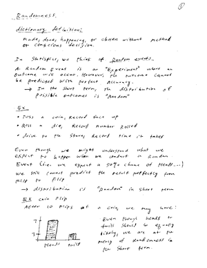 10 introduction to probability handouts - Review of past lectures: Introduction to Probability ...