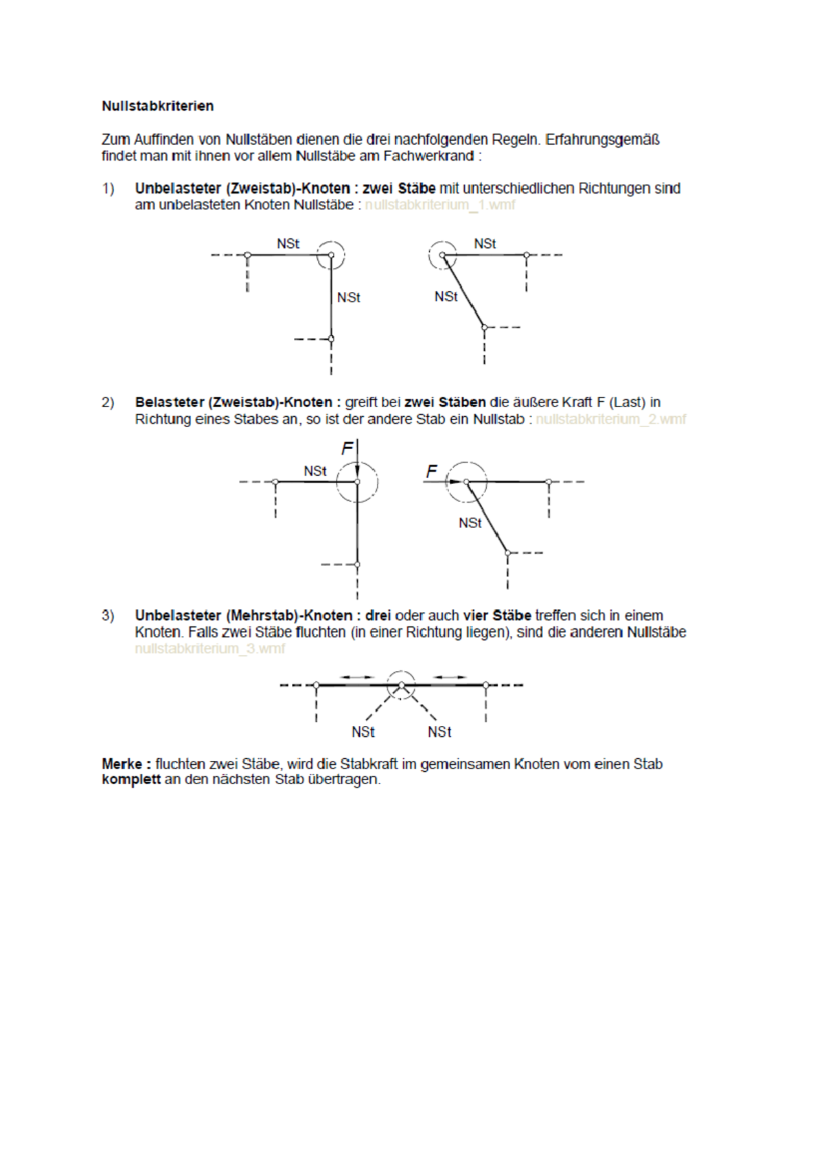 Merkblatt Technische Mechanik 1 - Studocu