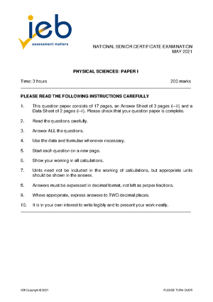 2021 Core Maths Trials P1 - St. Anne’s Diocesan College Grade 12 Core ...