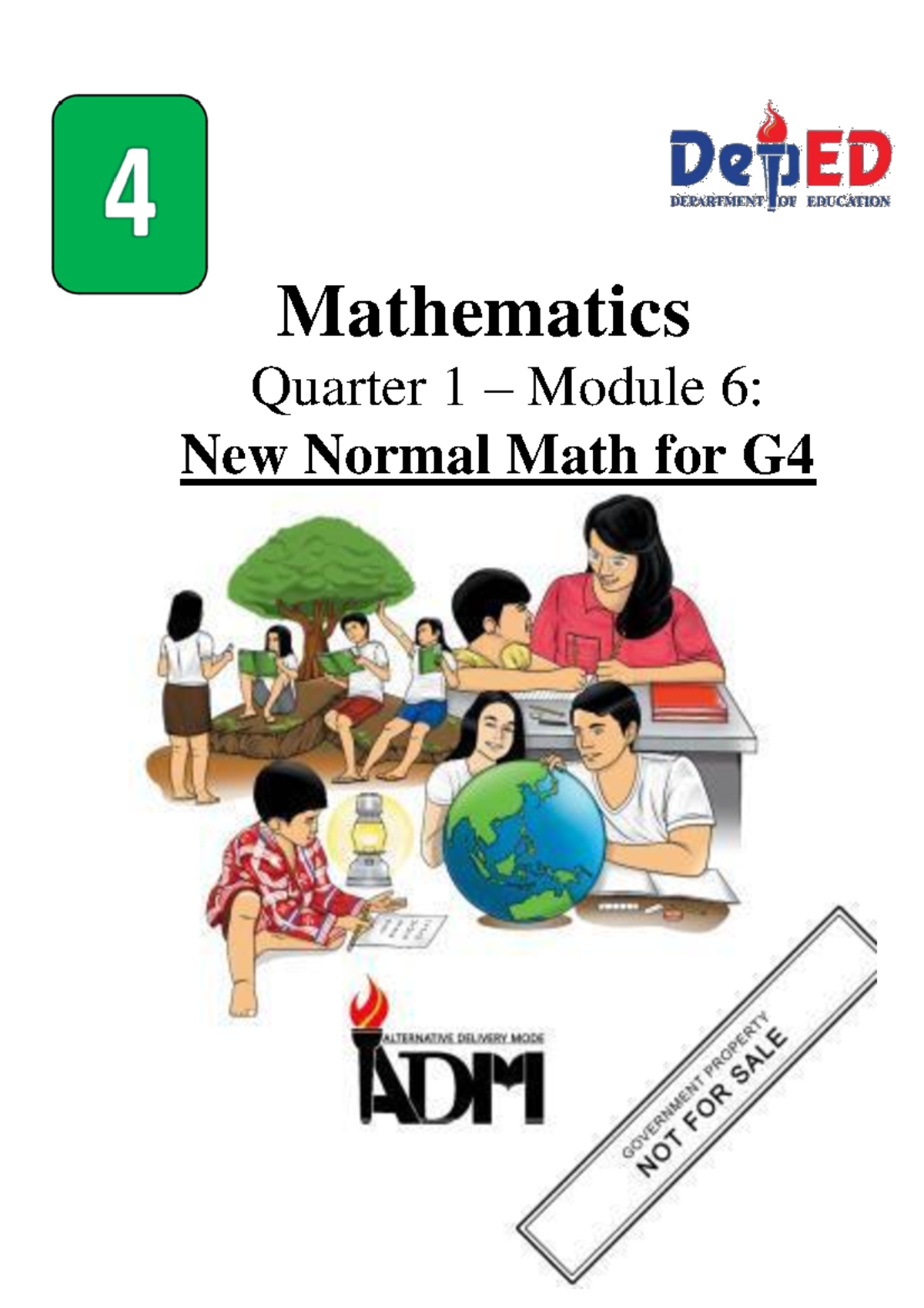 MATH 4 Q1 Mod6 - Notes - Mathematics Quarter 1 – Module 6: New Normal ...