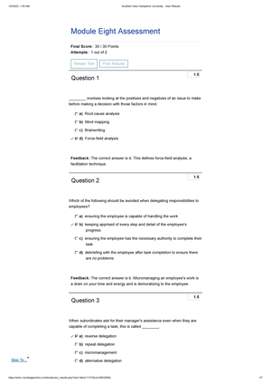 Module 4 Case Scenario - 4-1 Case Scenario: Communication Plan Southern New Hampshire University ...