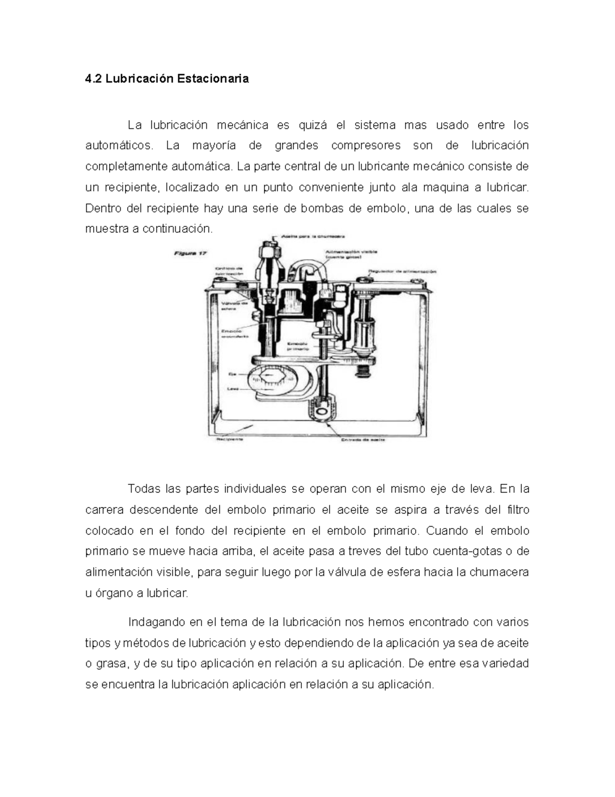 L Ubricacion Estacionaria - 4 Lubricación Estacionaria La lubricación ...