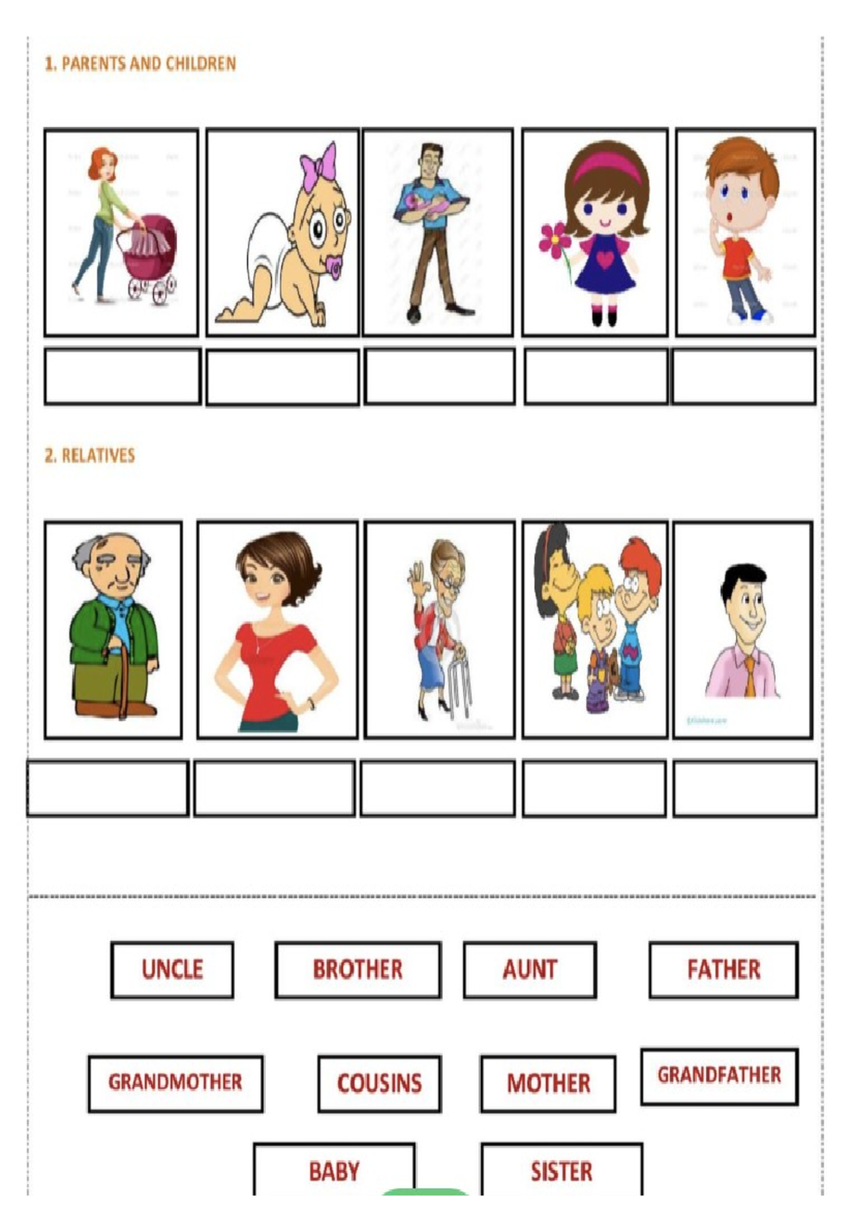 Member OF Family - Ficha de aplicación inglés - Ingles - Studocu