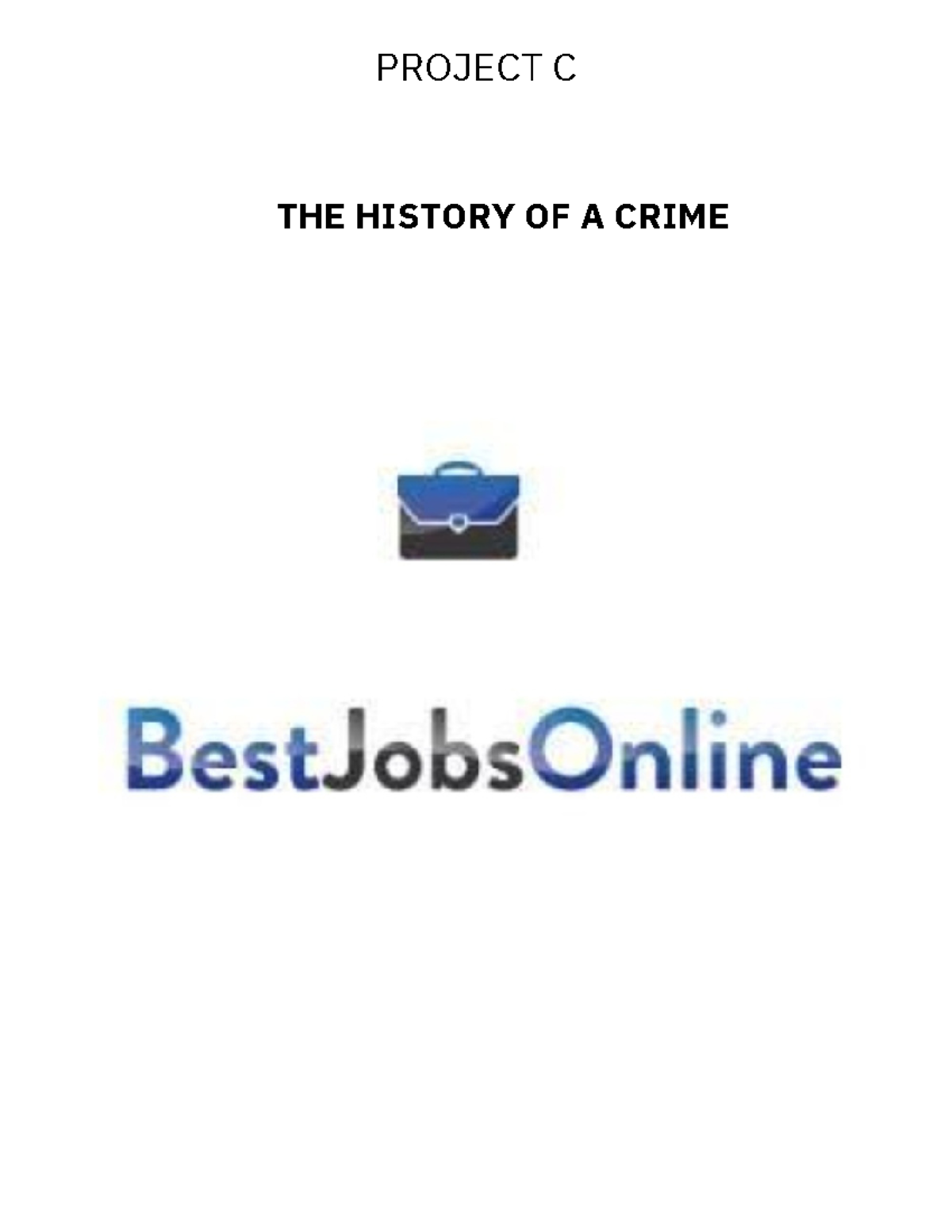 Project C HE History OF A Crime THE Testimony OF AN EYE 1 wd pdf - THE ...