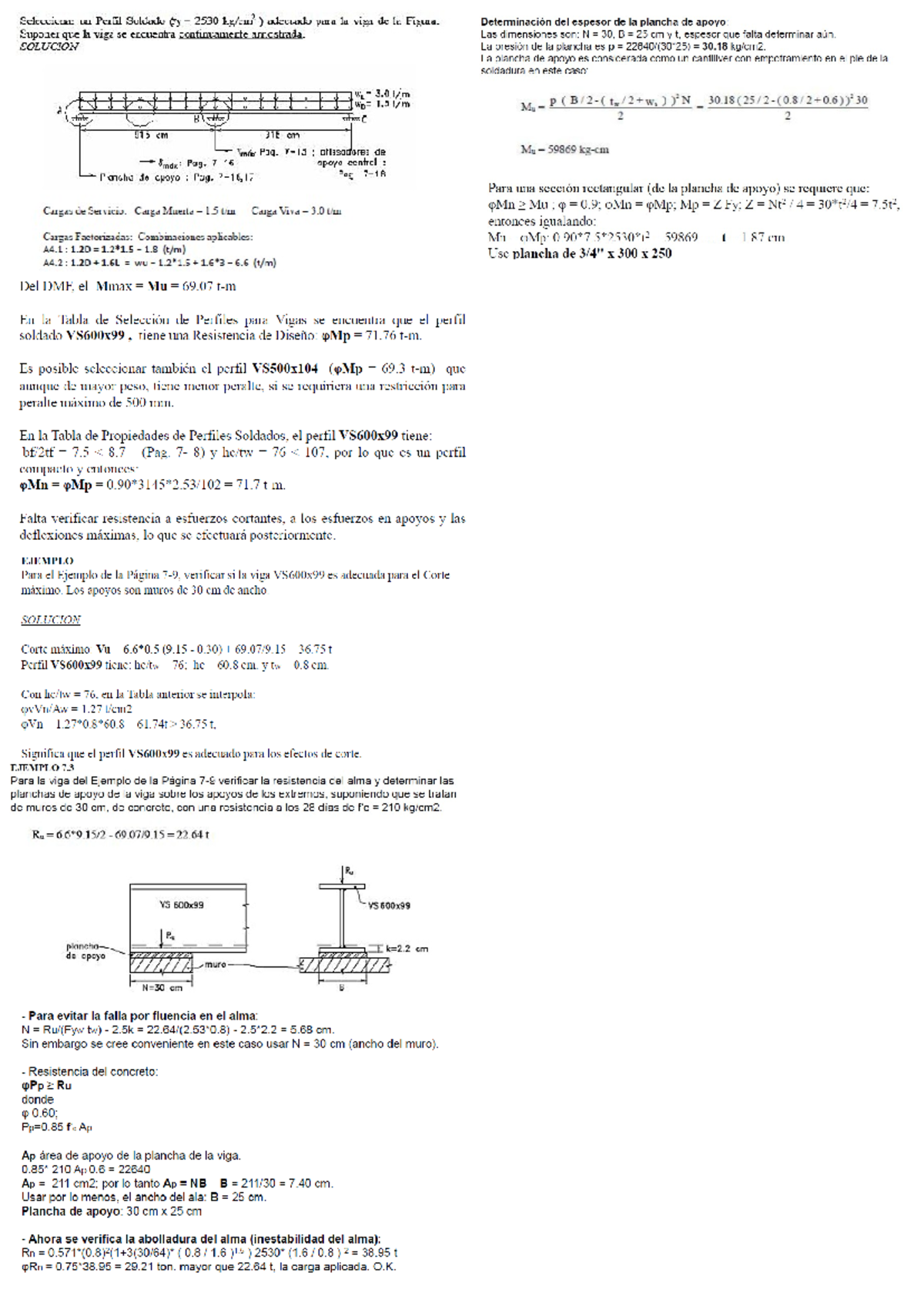 Ejercicios preparación pc3 - Diseño en Acero - Studocu