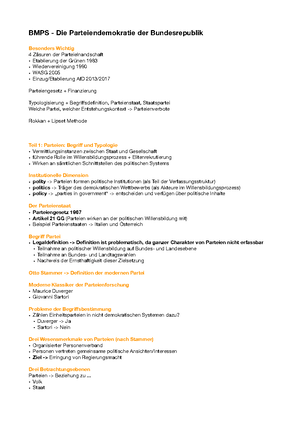 Basismodul Politische Systeme - 20 GG: „Die BRD ist ein demokratischer ...