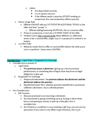 Firm offer answer fall 16 - CONTRACTS PROBLEM 3-3, SAMPLE ANSWER ...
