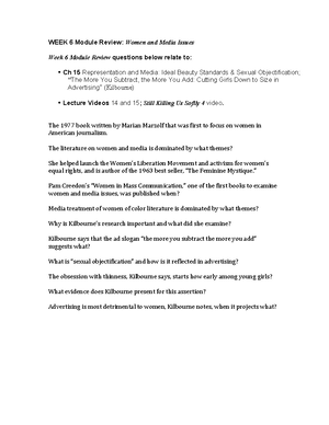 Gender stereotypes in mass media - Analysis of the gender stereotyping ...