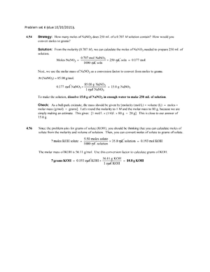 Lab Report - 4 - Lab Questions and Answers - Lab Report - 4 Titration ...