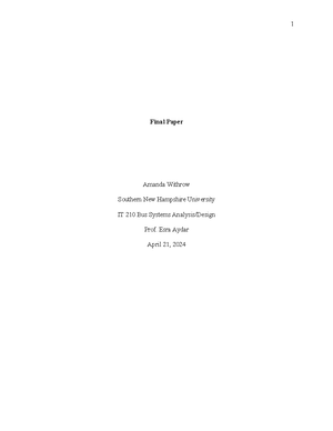 Intro to Anatomy Milestone One - Intro to Anatomy & Physiology ...