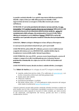 Protocollo Spikes - Appunti di lezione - Allora si segue un protocollo ...