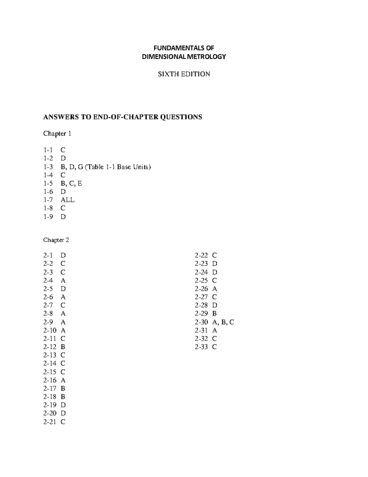M-key - Multiple choice answers to the questions for exams and quizzes ...