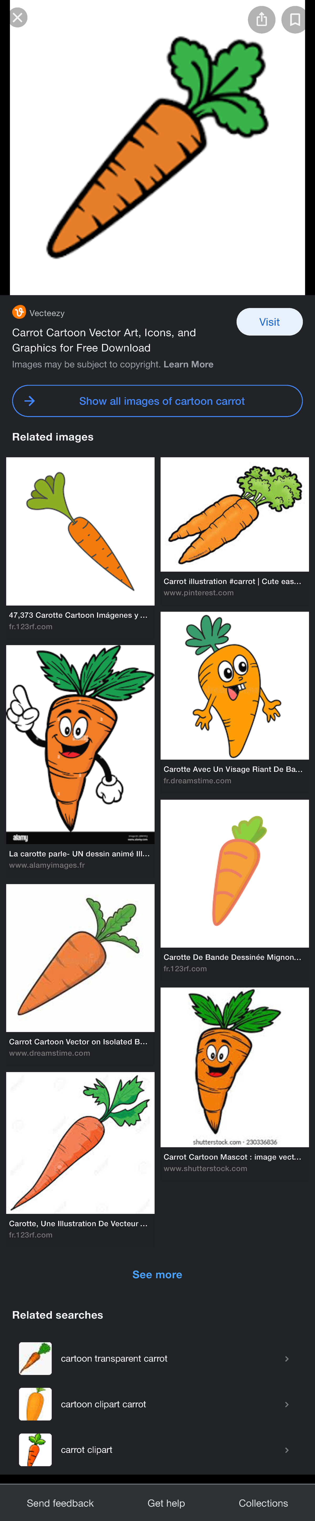 Cartoon carrot - Google Search - cartoon carrot Vecteezy Carrot Cartoon ...
