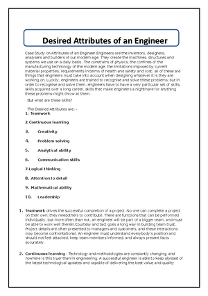 Philosophy of Engineering - 21GNH101J - Studocu