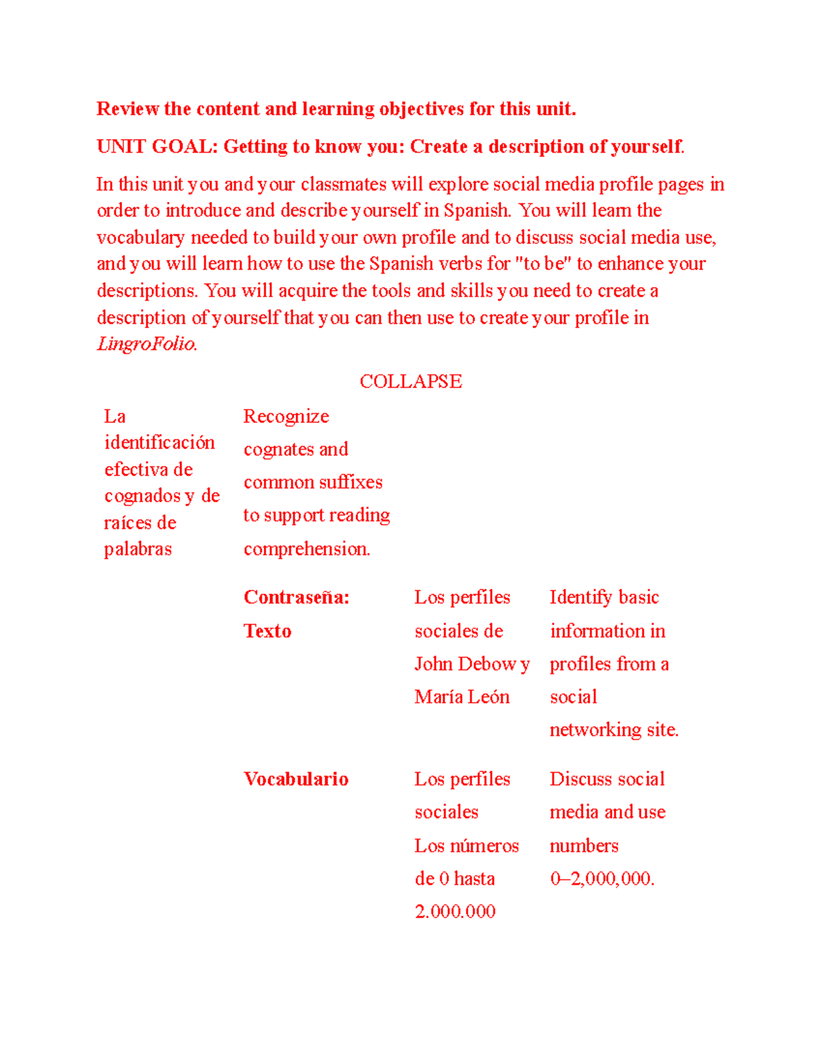 Sp 1 - lecture notes - Review the content and learning objectives for ...