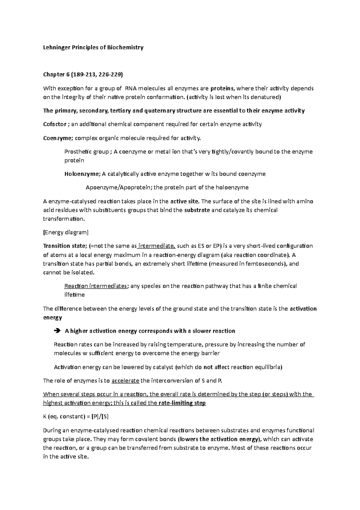 Lehninger Principles of Biochemistry - Lehninger Principles of ...