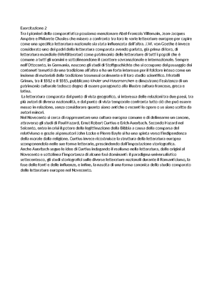 Set domande Letteratura Italiana - Critica letteraria e letterature ...