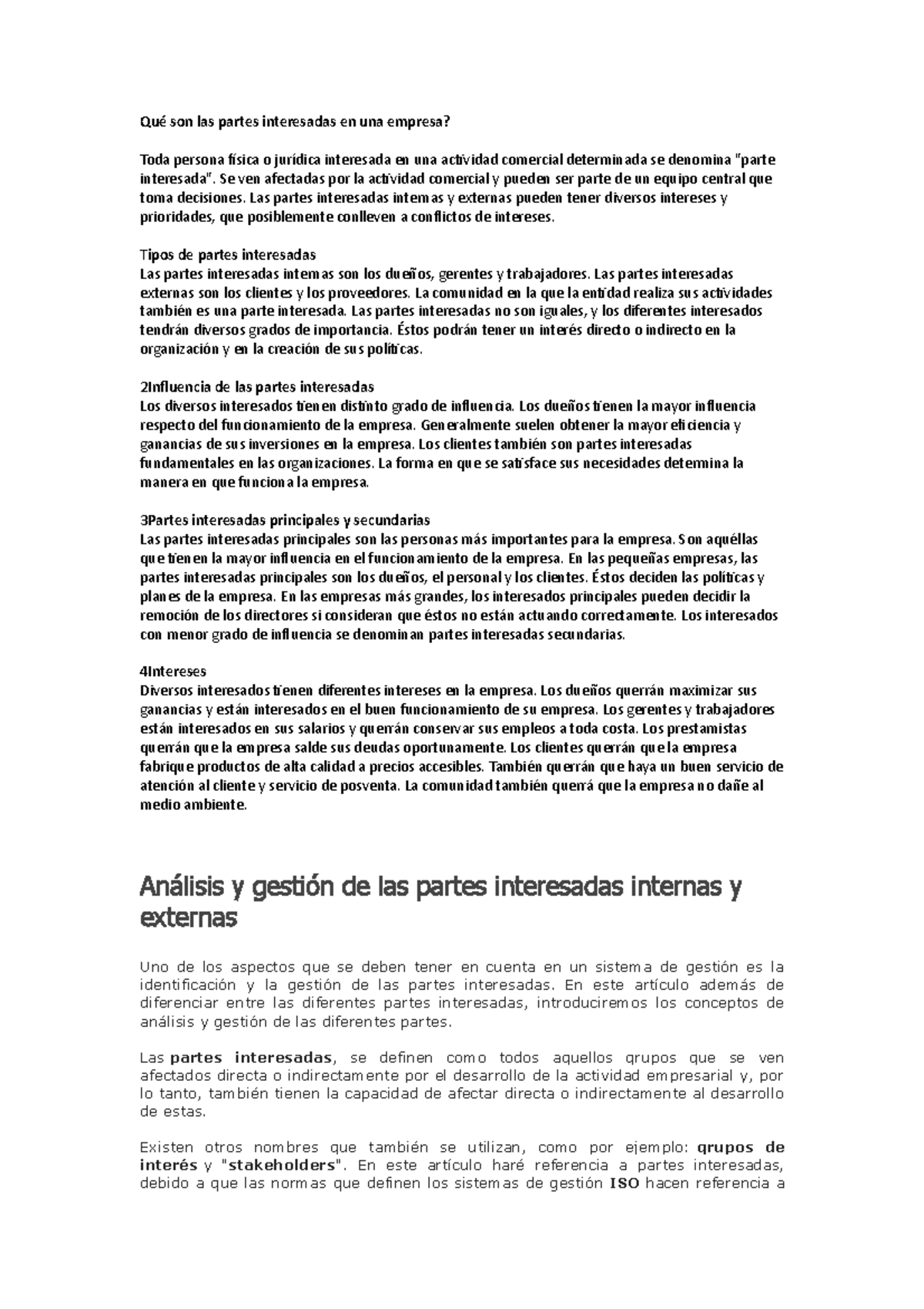 SGC Introsuccion - Introduccio de taller - Qué son las partes ...