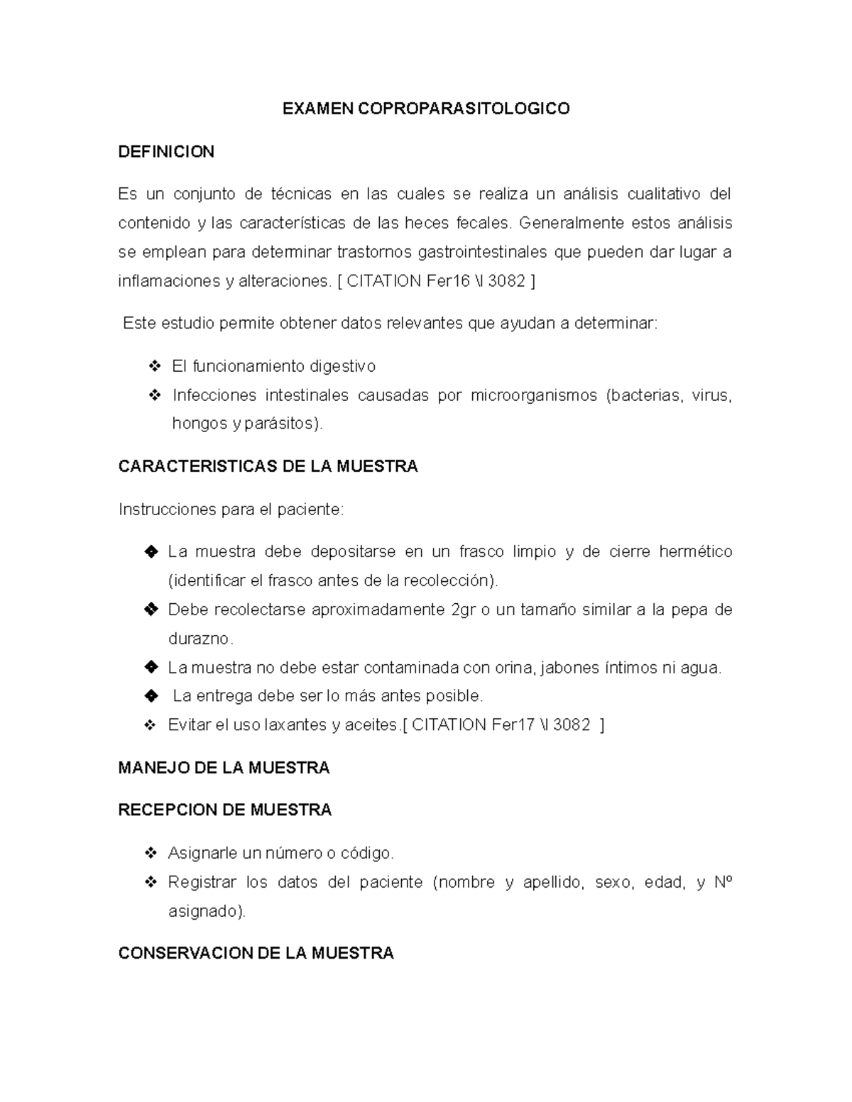 Examen Coproparasitologico - EXAMEN COPROPARASITOLOGICO DEFINICION Es ...