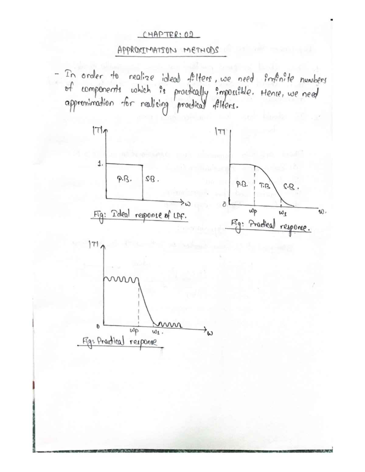 Chapter 2 - Filter Design Notes - filter design - Studocu