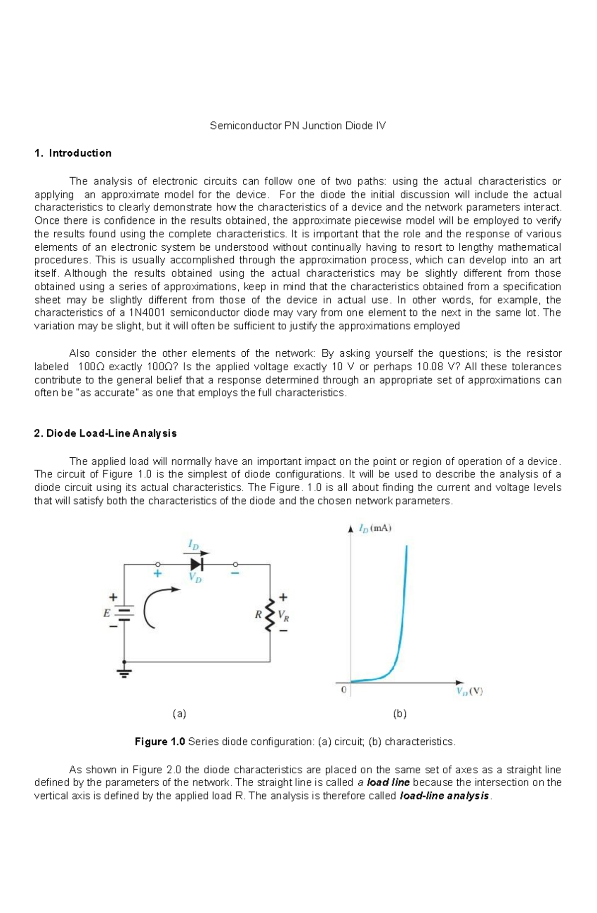 Semiconductor PN Junction Diode IV - Semiconductor PN Junction Diode IV ...