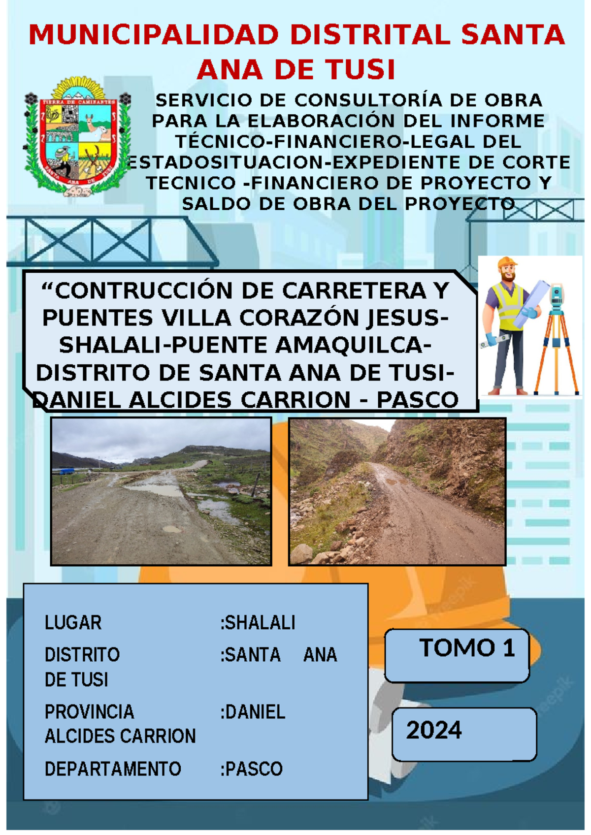 Caratula Shalali - LLLL - MUNICIPALIDAD DISTRITAL SANTA ANA DE TUSI ...