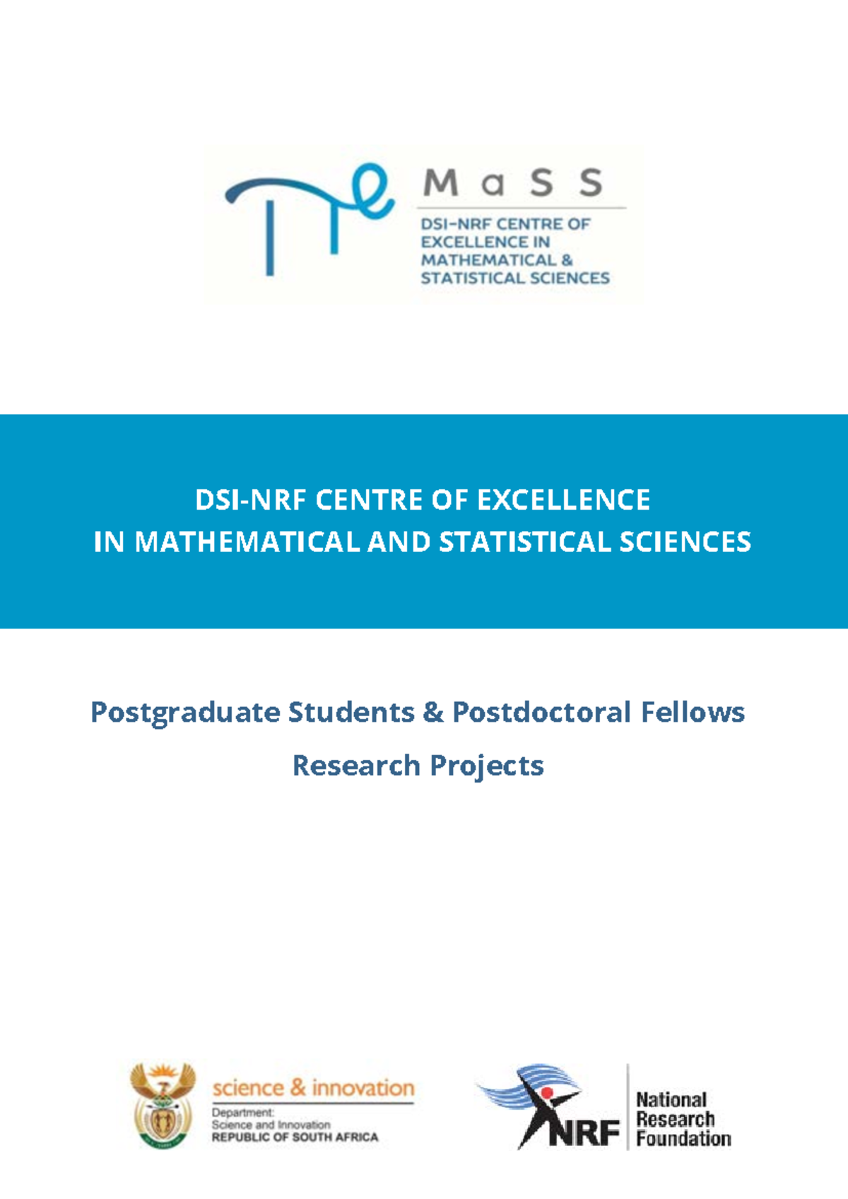 The Heart of Research Booklet - DSI-NRF CENTRE OF EXCELLENCE IN ...