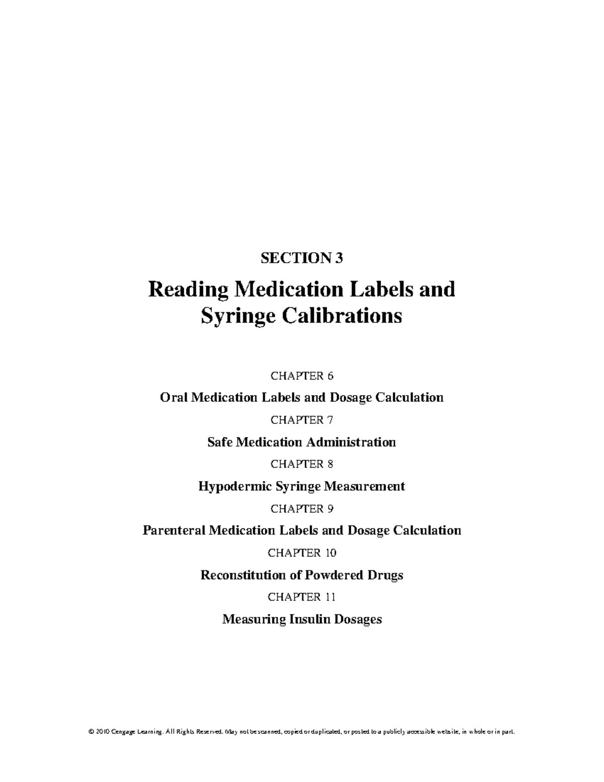 Labels of drugs to study - SECTION 3 Reading Medication Labels and ...