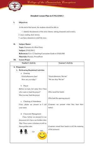Narrative Report Psychosocial Support Activities - Republic of the ...