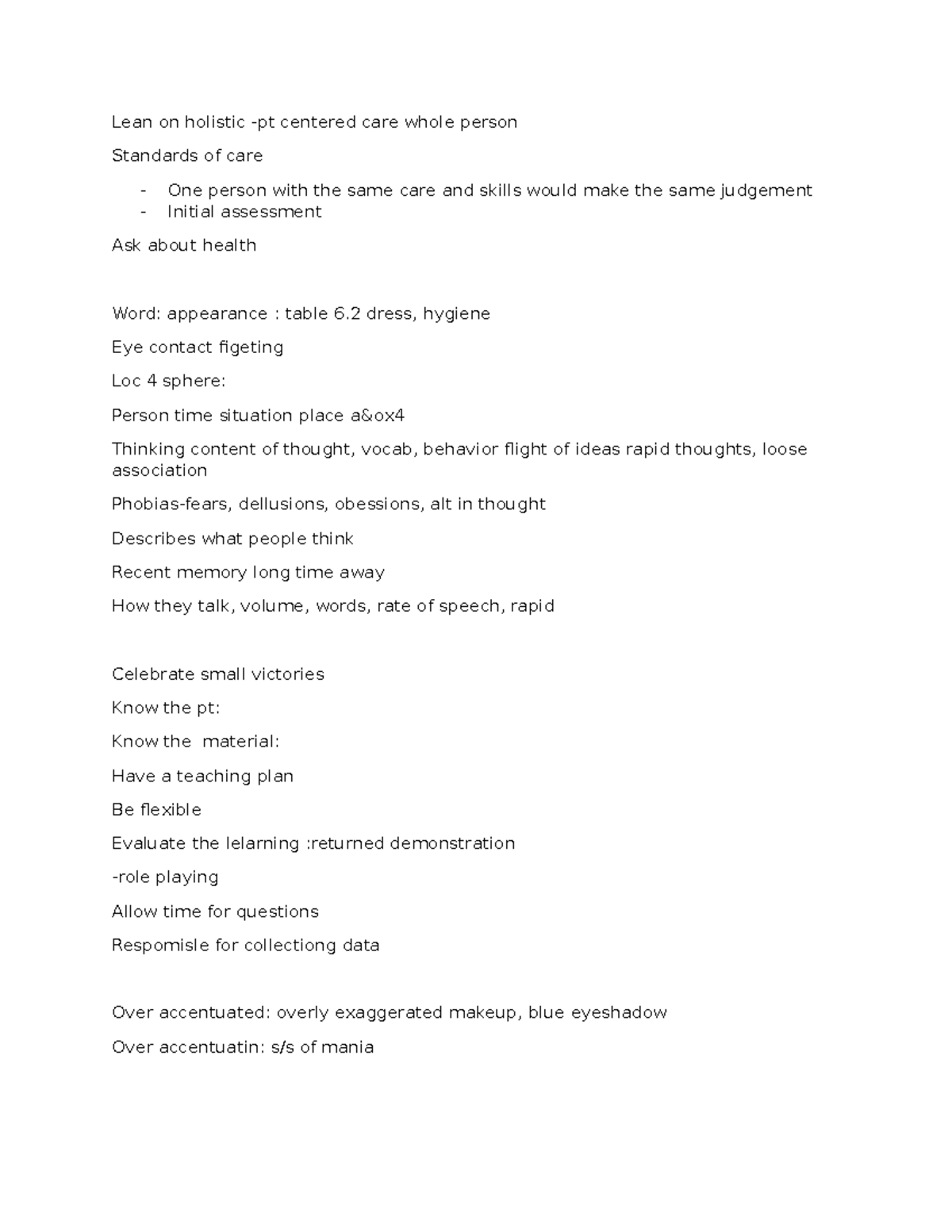 Lean on holistic - nor - Lean on holistic -pt centered care whole ...