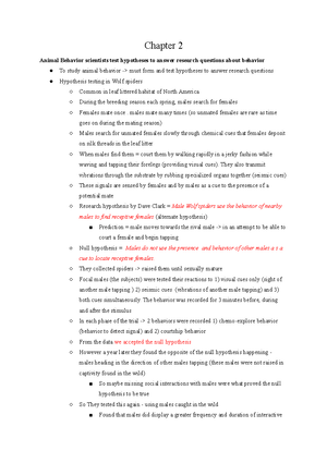 BIOC54 Post TT1 Notes - Kamini Persaud - ####### 1 ####### 1 Systems ...