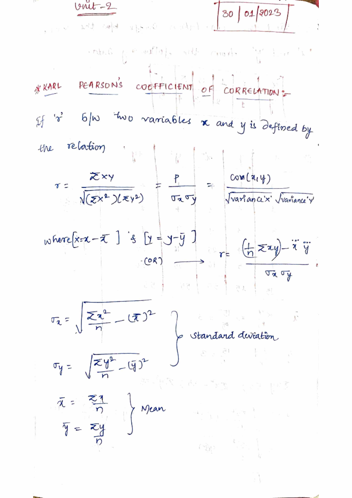 Statistics Engg Notes - Applicable Mathematics - Studocu