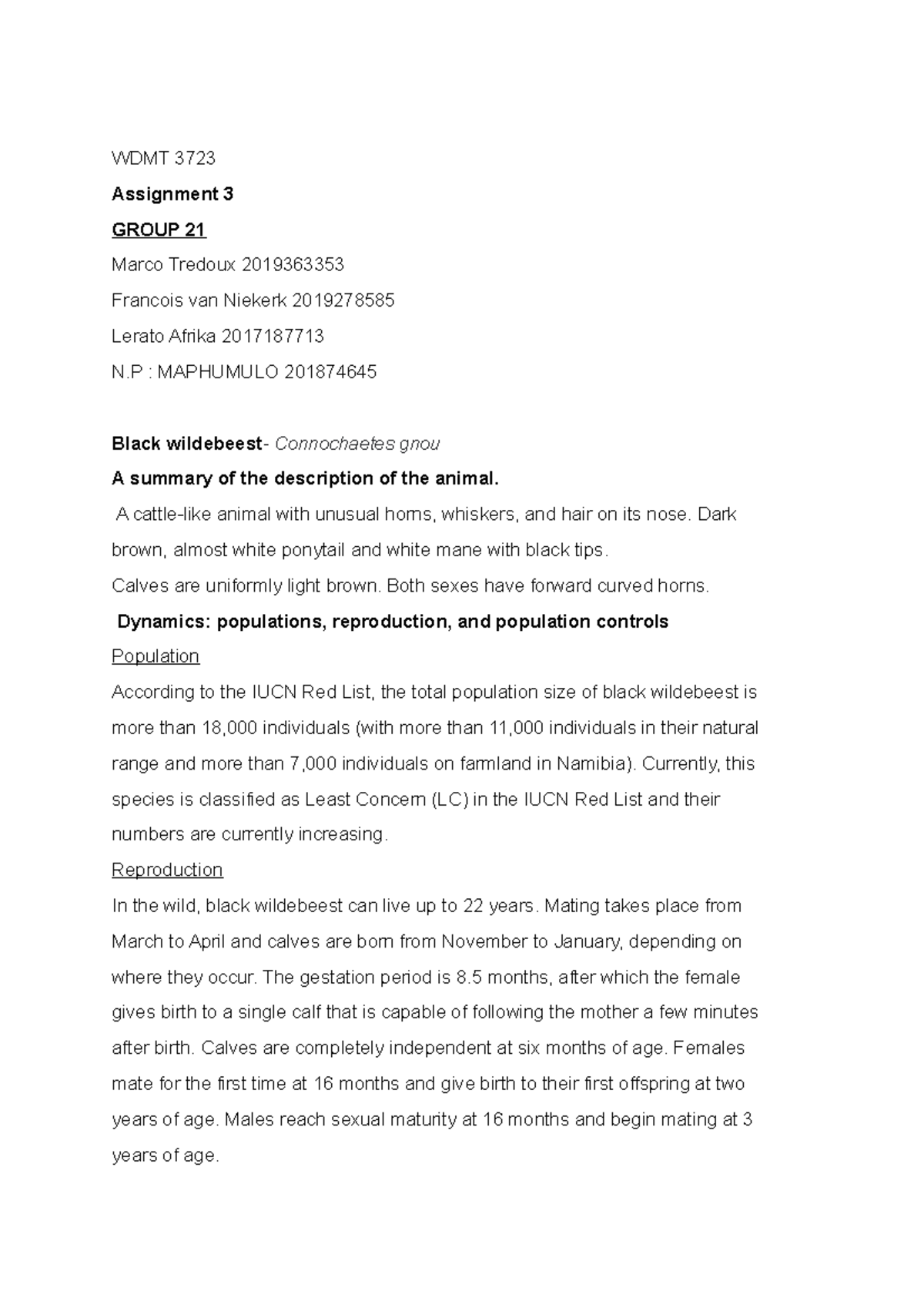 WDMT 3723 Assignment 3 - this will help students alot - WDMT 3723 ...