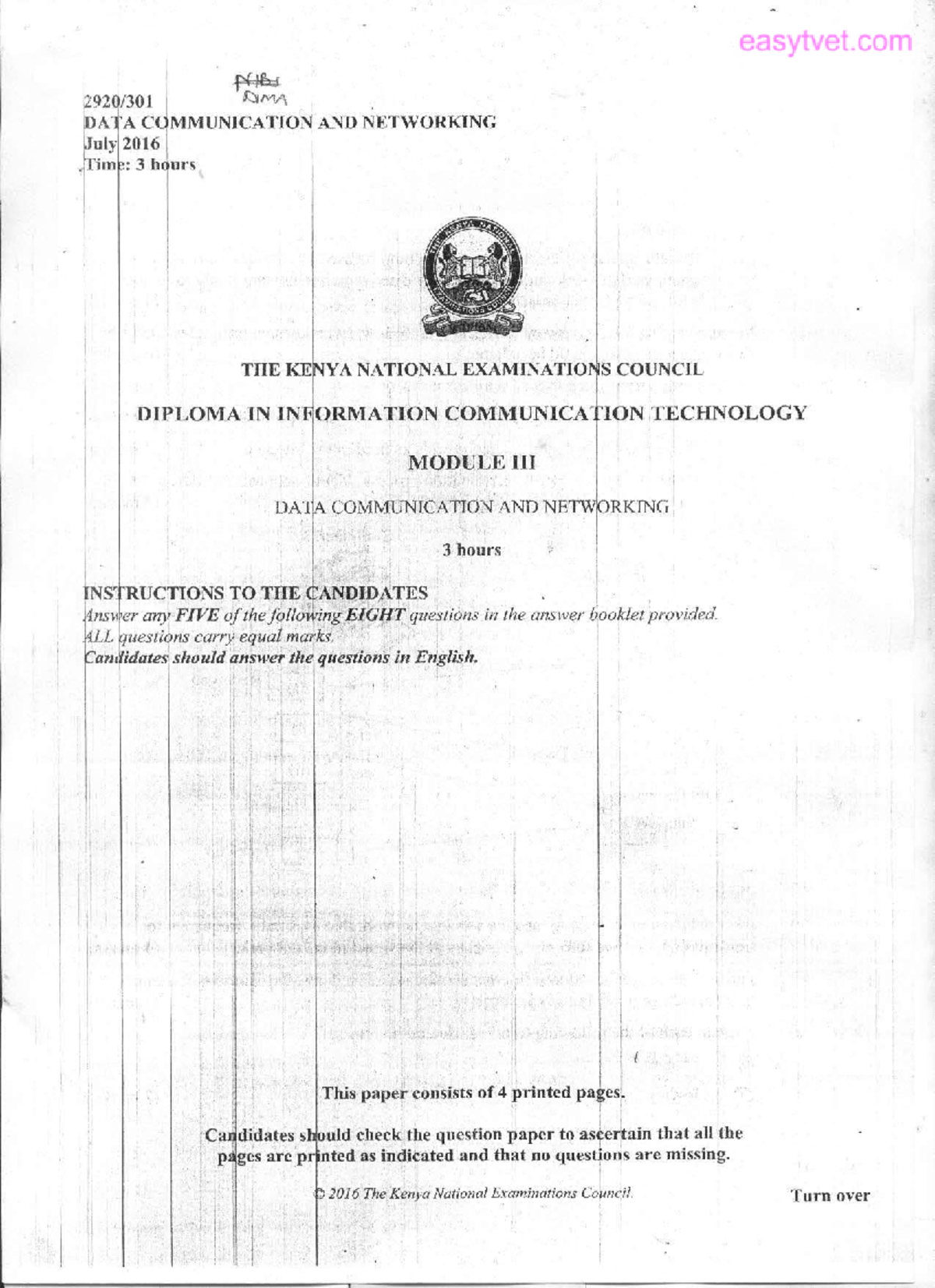 Data comm - Questions - Information communication technology - Studocu