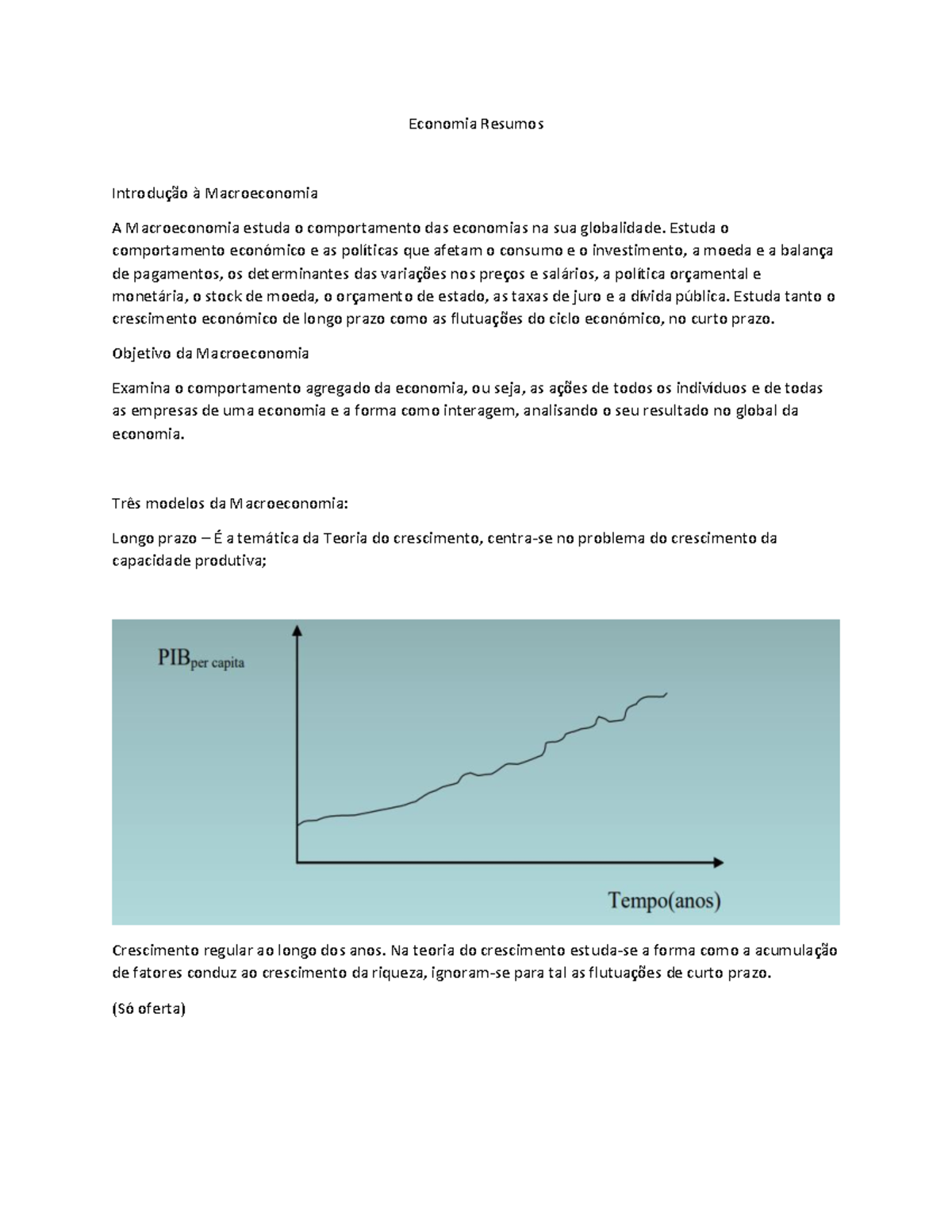 Resumos Bruno Economia - Warning: TT: undefined function: 32 Warning: TT: undefined function: 32 ...