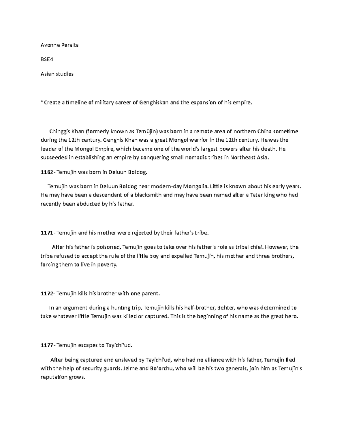 Asian studies chapter 5 for social studies major - Avonne Peralta BSE ...