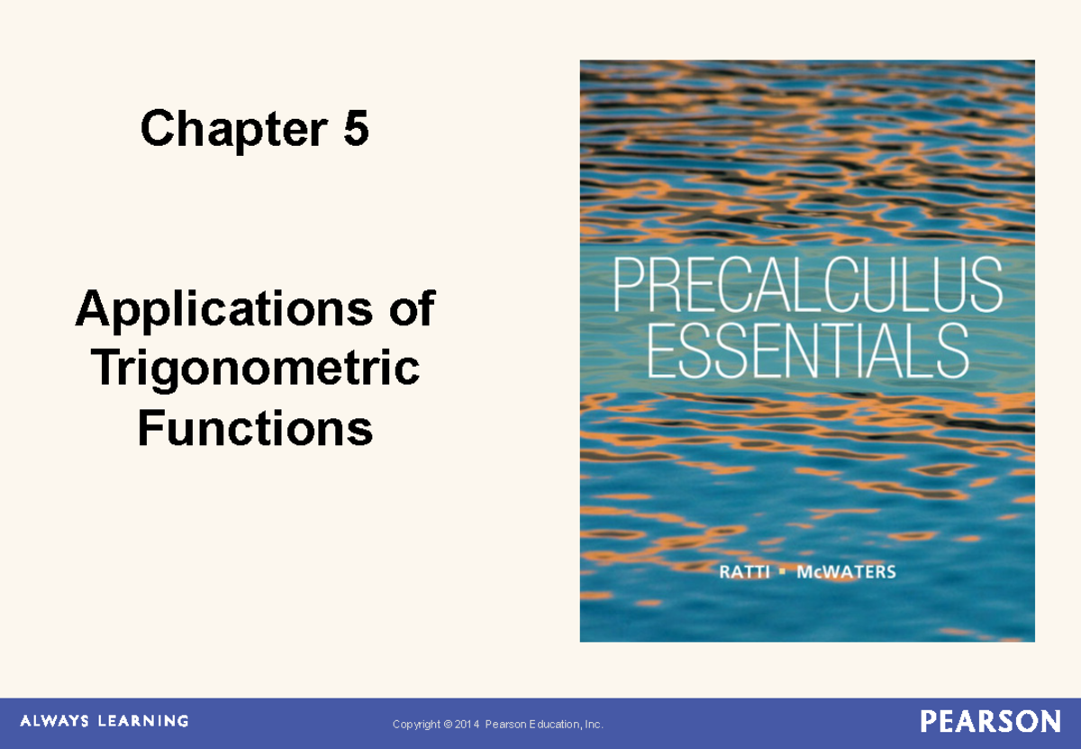 Pce1rmw 05 02 - notes - Chapter 5 Applications of Trigonometric ...